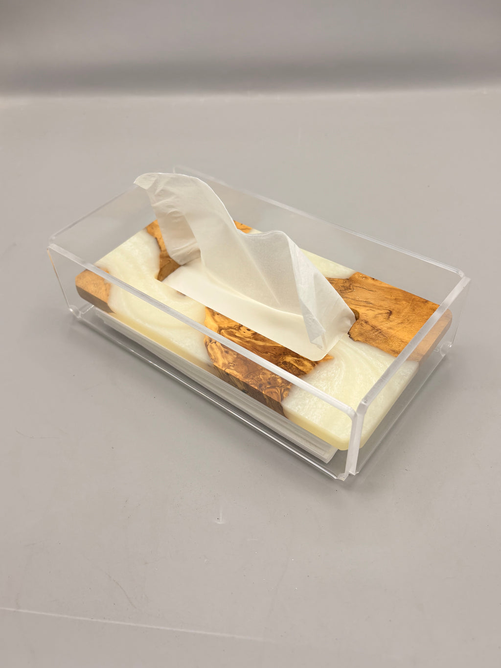 Resin Tissue Box – Zee Designs Plexiglass
