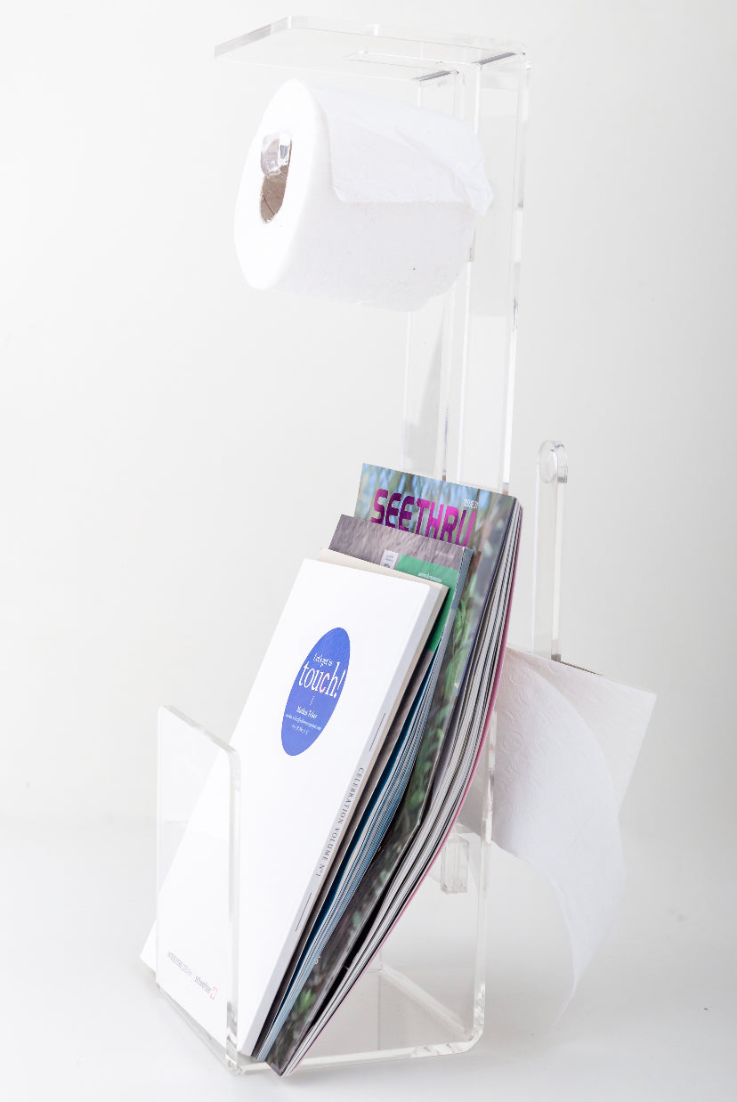 Toilet paper stand – Zee Designs Plexiglass